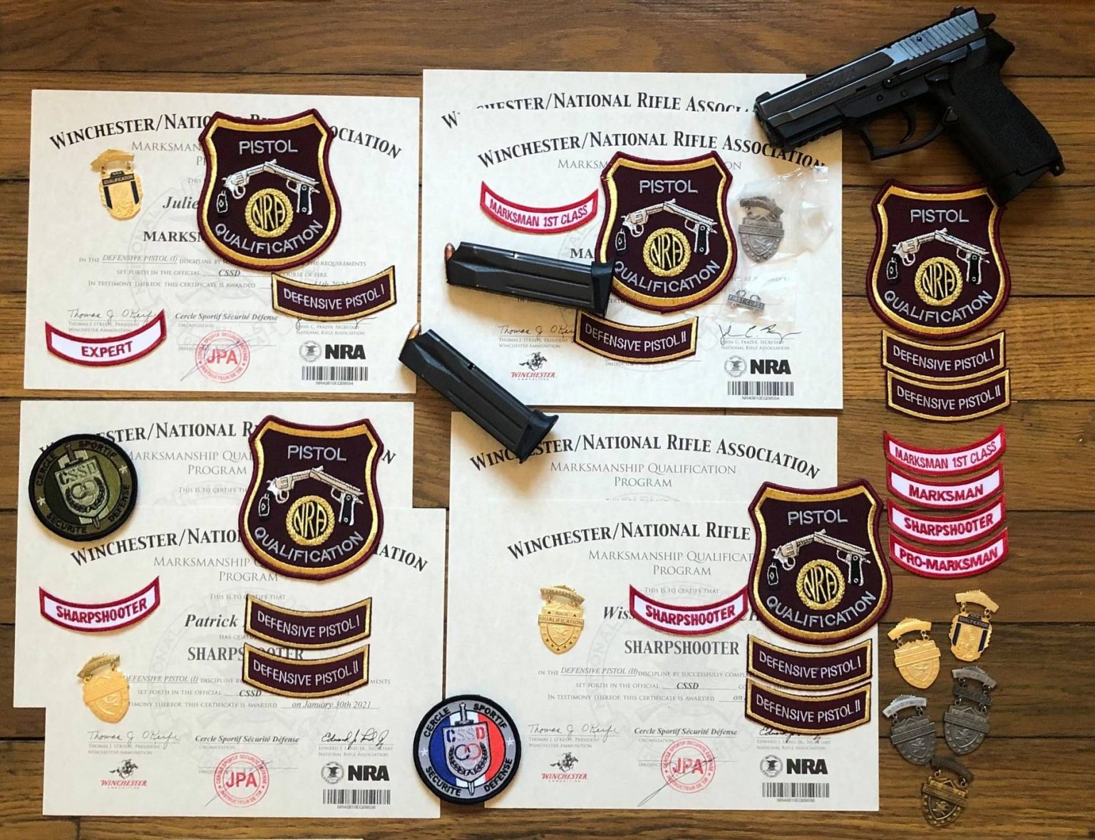 Le Winchester/NRA Marksmanship Qualification Program – CERCLE SPORTIF ...